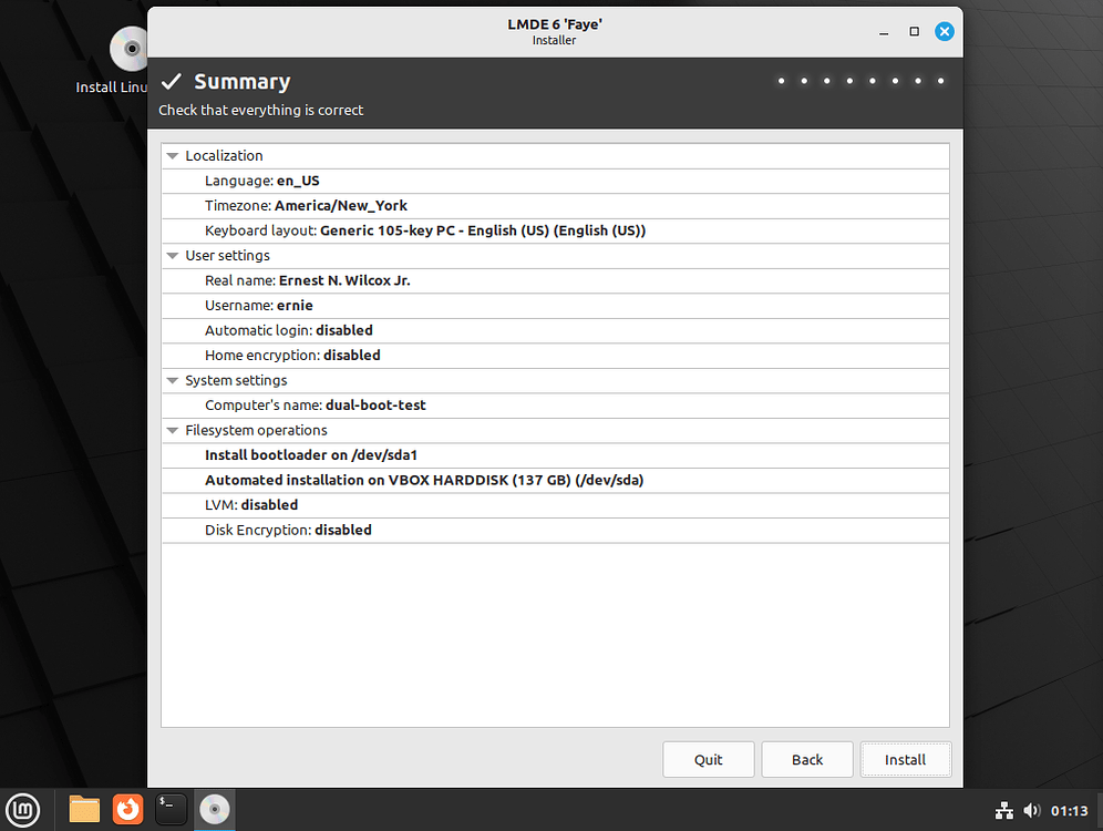 Installing LMDE 6 - tutorial 2: Replacing Windows (or any other OS) - Tutorials & Resources - It ...