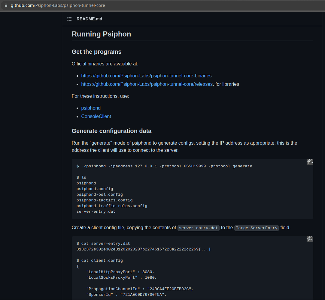 Psiphon3 for Linux OS 🐧 - Applications - It's FOSS Community