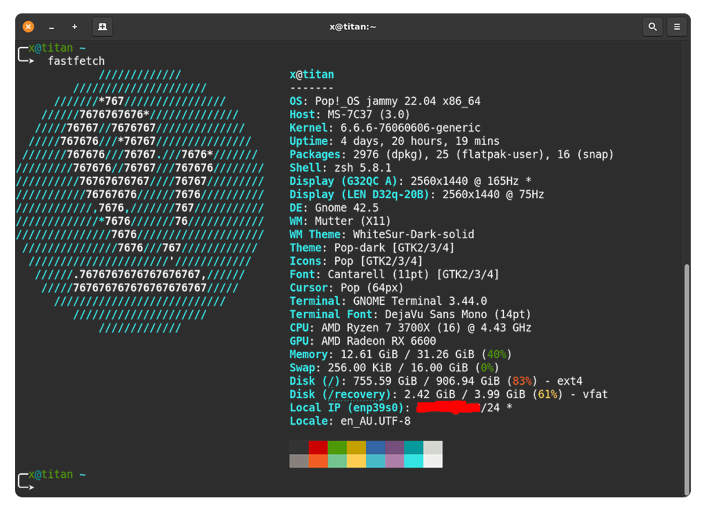 Alternative to neofetch (silly toys that eat productivity) : fastfetch - Discussion - It's FOSS ...