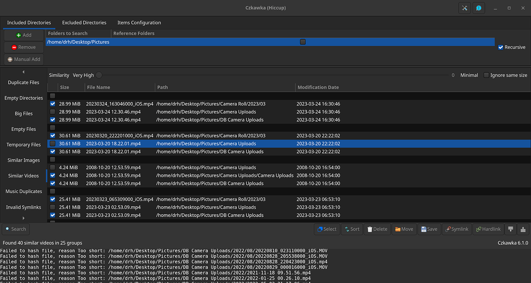 Czkawka - Duplicate Photo / File Finder App (Cross platform) - Applications - It's FOSS Community